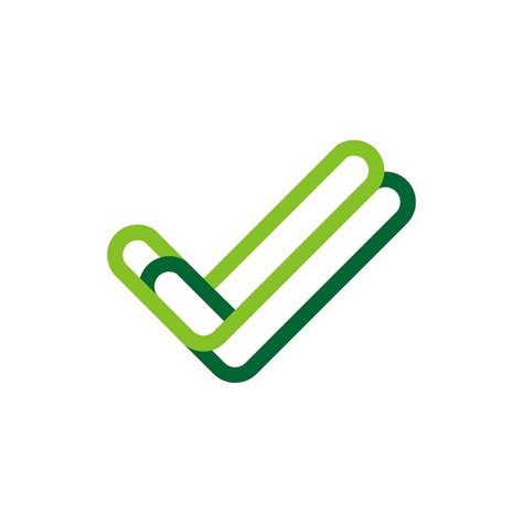 Premium Vector Green Check Mark Logo Template Illustration Design