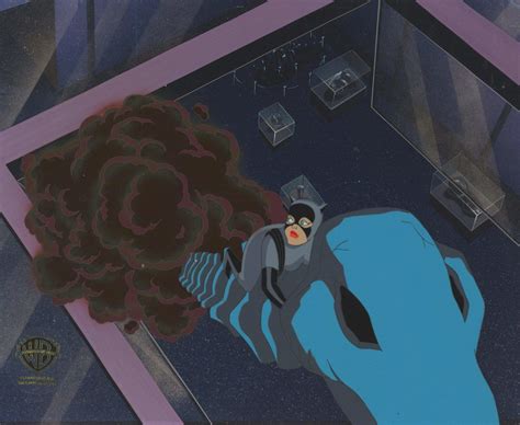 Batman The Animated Series Original Production Cel Catwoman Choice Fine Art