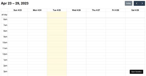 React FullCalendar Maximum Update Depth Exceeded Forked Codesandbox