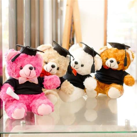 Jual Boneka Wisuda Seragam Sma Teddy Bear Kado Wisuda Putih Di Seller