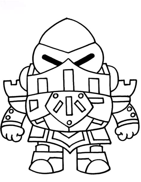 Ausmalbilder Zum Ausdrucken Brawl Stars Malvorlagen