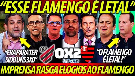 IMPRENSA ESPORTIVA De TODO BRASIL RASGA ELOGIOS Ao FLAMENGO ESSE
