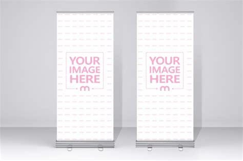 Armada resistirse demasiado roll up banner mockup free Increíble móvil