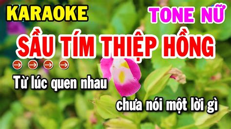 Karaoke S U T M Thi P H Ng Tone N Nh C S Ng M I Chu N Hay Kho Nh C