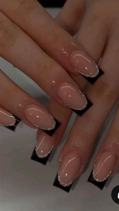 40 Modern French Style Nails To Be Wearing In 2022 Sparkle Gel French