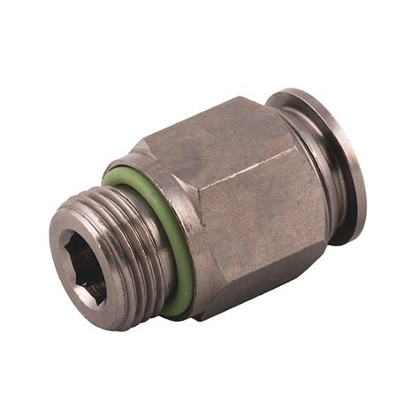 Raccord air comprimé instantané à piquage droit cylindrique NSF pour