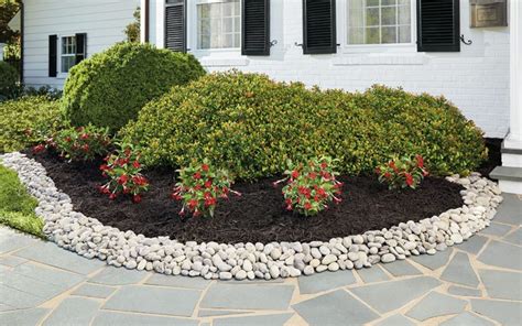25 Stunning Front Yard Landscaping Ideas With Rocks That Will Transform