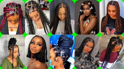 Jumbo Knotless Box Braid For Curly African Black Hair How To Do