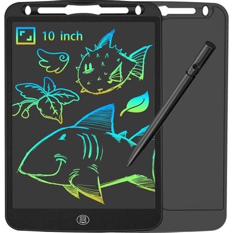 Tablette D Écriture Lcd 10 Pouces Tablette Graphique Enfant Dessin