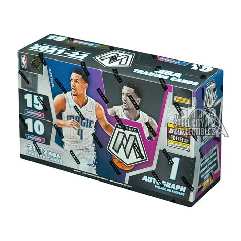 2021 22 Panini Mosaic Basketball Hobby Box Steel City Collectibles