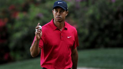 Tiger Woods Sunday Red Masters Shirt Sells For Huge Sum At Auction