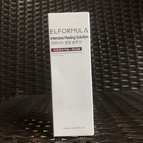 Jual ELFORMULA Intensive Peeling Solution Shopee Indonesia
