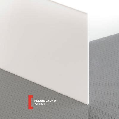 PLEXIGLAS plaat wit opaal GEËXTRUDEERD wit WN071 3 4 050 x 2