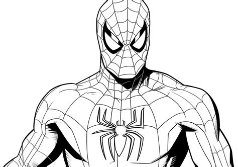 Homem Aranha Para Colorir De 30 Desenhos Para Imprimir