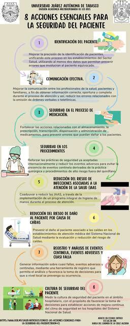 Acciones Esenciales Para La Seguridad Del Paciente Karla Alcudia
