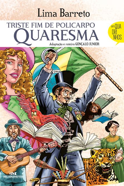 Triste Fim De Policarpo Quaresma Em Quadrinhos E Book Lima Barreto
