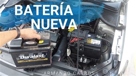 Como cambiar batería de coche acumulador nuevo en VW Vento Armando