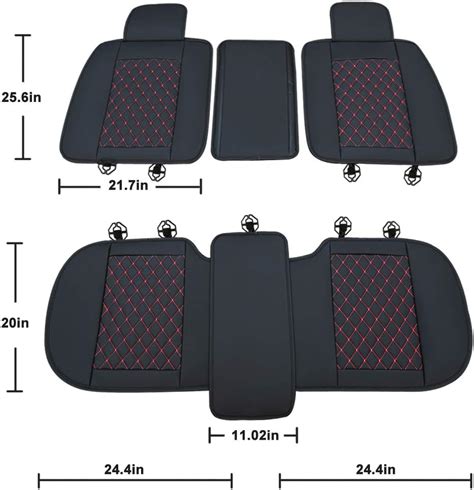 Giant Panda Juego Completo De Fundas De Asiento De Auto Para Modelos
