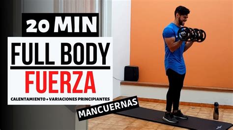 30 PIERNA Y GLÚTEOS Con MANCUERNAS Rutina Intensa Para Ganar Masa