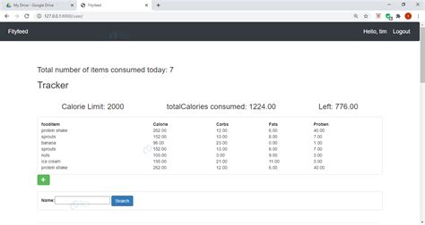 Python Project Create A Calorie Calculator In Django DataFlair