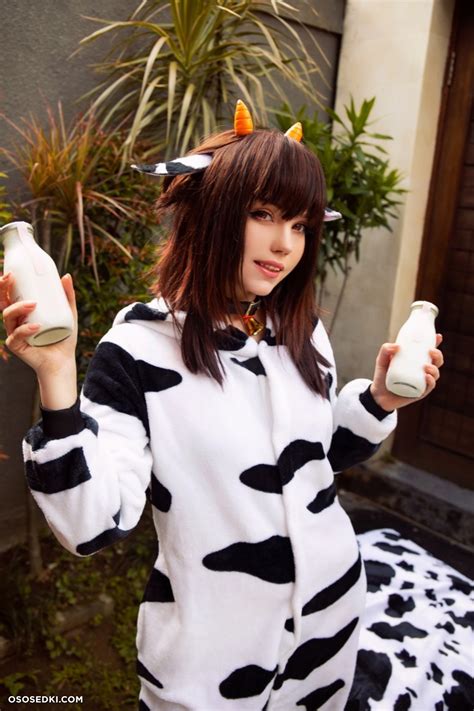 Megumin Cow Konosuba Caticornplay Naked Cosplay Asian Photos