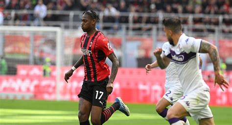 Milan Vs Fiorentina Resultado Marcador Resumen Y Gol De Rafael Leao
