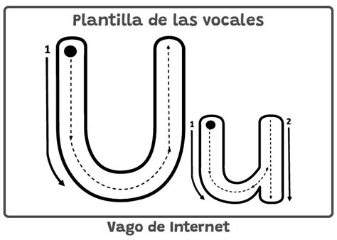 Lámina Lenguaje Pre Kinder Trazar Vocales Mis Recursos