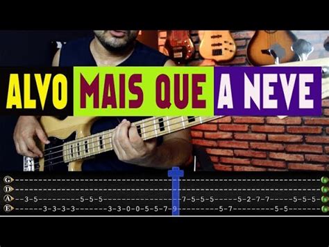 Hino da Harpa no Contrabaixo Alvo mais que a Neve nº39 Chords Chordify