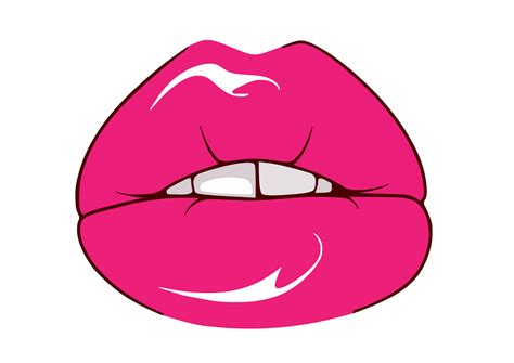 Printable Lips Template