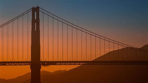 Jembatan San Francisco Struktur Yang Dibangun Langit Koneksi
