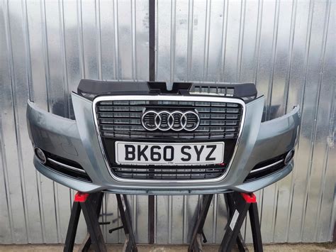 ZDERZAK PRZOD AUDI A3 8P LIFT 08 12 KOLOR LY7E ZDERZAK PRZOD AUDI A3 8P