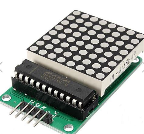 LEDs LCDs Display Modules NEW MAX7219 LED 8x8 Dot Matrix Display