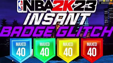 NBA 2K23 NEXT GEN BADGE GLITCH GAME SLIDERS THAT TRANSFER TO NBA 5
