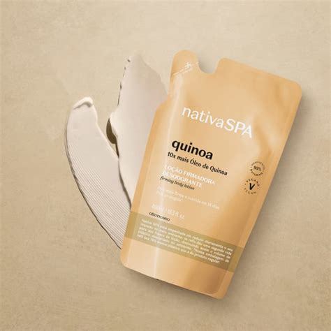 Refil Loção Firmadora Desodorante Hidratante Corporal Nativa SPA Quinoa