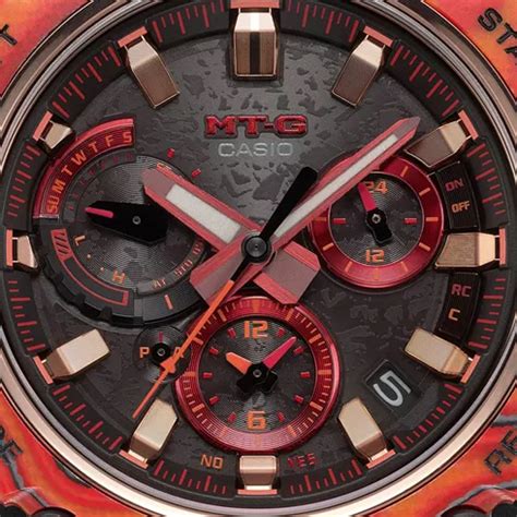 Mtg B Fr Aer Casio G Shock Mt G Th Anniversary Flare Red Mu Ki