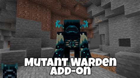 Mutant Warden Add On Showcase MCPE MoonlightYT YouTube