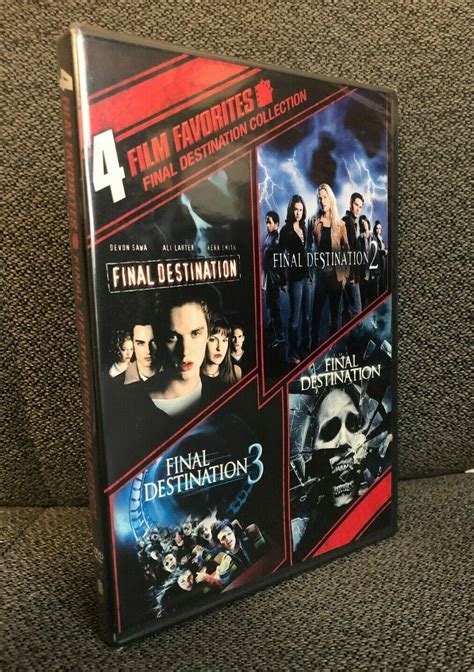 Final Destination Collection Film Set Cult Favorites Brand New Dvd