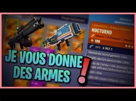 Live Sauver Le Monde Fortnite Je Donne Arme Sauver Le Monde Pls