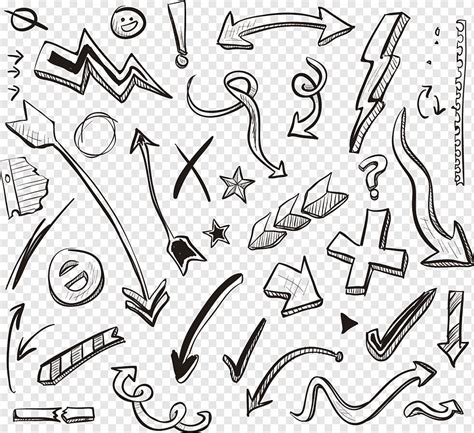 Arrow Euclidean Adobe Illustrator Icon Variety Of Painted Arrow