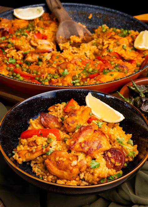 Chicken And Chorizo Paella Spanish Rice Recipe Flawless Food
