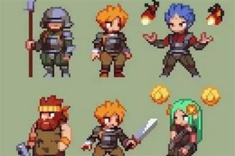 Do Bit Pixel Art For Game Bit Pixel Sprite Character And