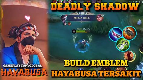 Build Emblem Hayabusa Tersakit 2024 Gameplay Hayabusa Top 1 Global