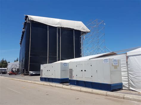 Groupe Electrogene Mawazine Rabat 1 DRON Maroc