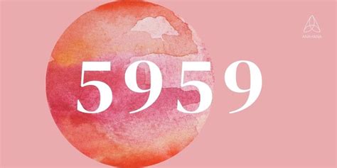 5959 Angel Number Meaning Spirituality Career Twin Flame