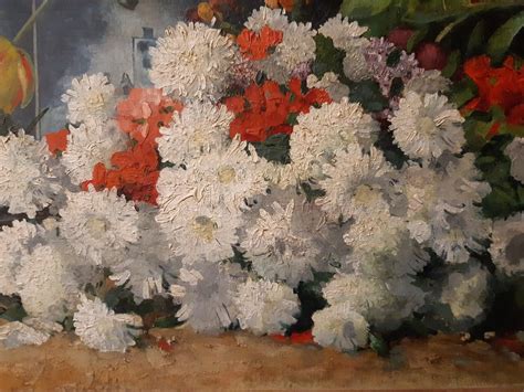 Proantic Huile Sur Toile Bouquet De Fleurs