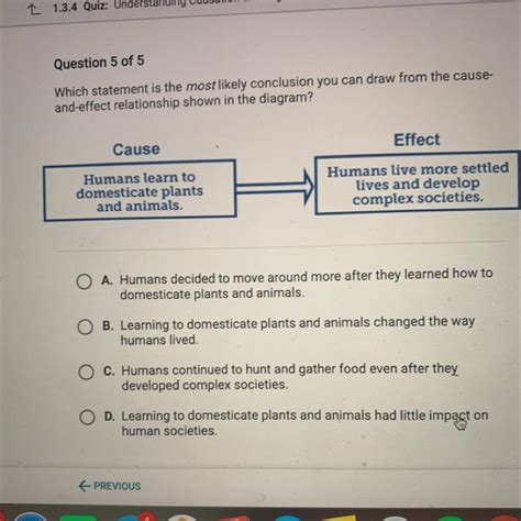 Which Statement Is The Most Likely Conclusion You Can Draw From The