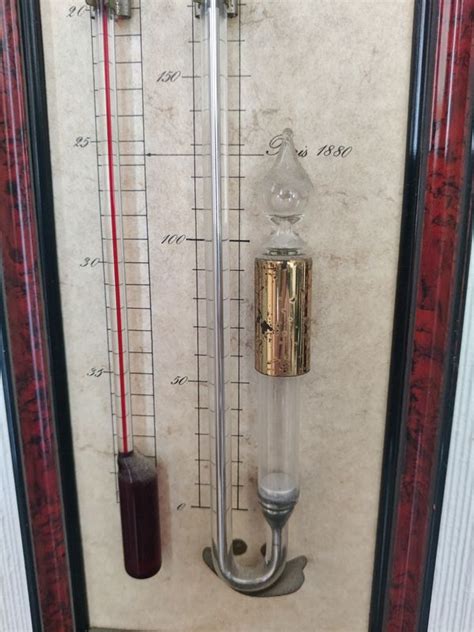 Baromètre à mercure de Torricelli Objets