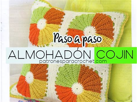 Almohadón Cojín Crochet Paso a paso