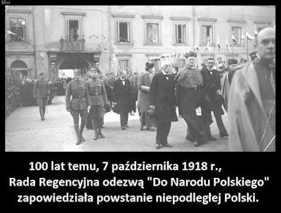 TENETE TRADITIONES Dokładnie 100 lat temu Polska odzyskała
