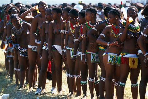 The South African Zulu Traditional Reed Dance Ceremony Only Virgins Can